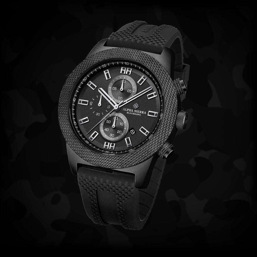 Alpha Sierra Watches | Blackhawk Series Chronograph Men’s Watch