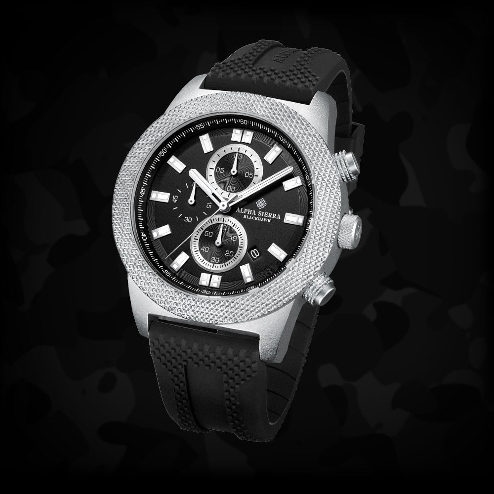 Alpha Sierra Watches | Blackhawk Series Chronograph Men’s Watch